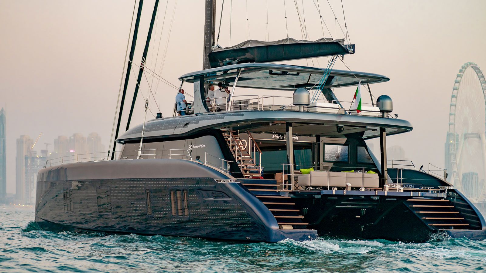 First Sunreef 80 Eco catamaran delivered